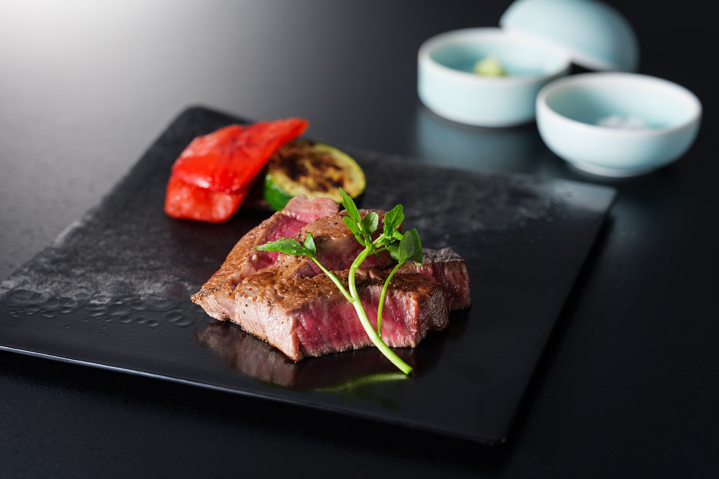 Hida beef filet steak menu | 八勝館